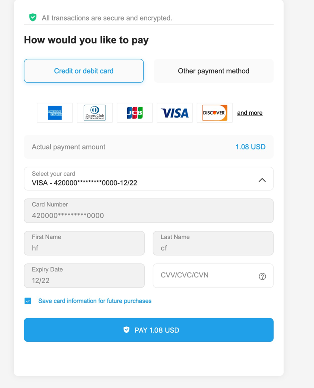 Hosted-通过JS-SDK嵌入收银台 | 接入指南